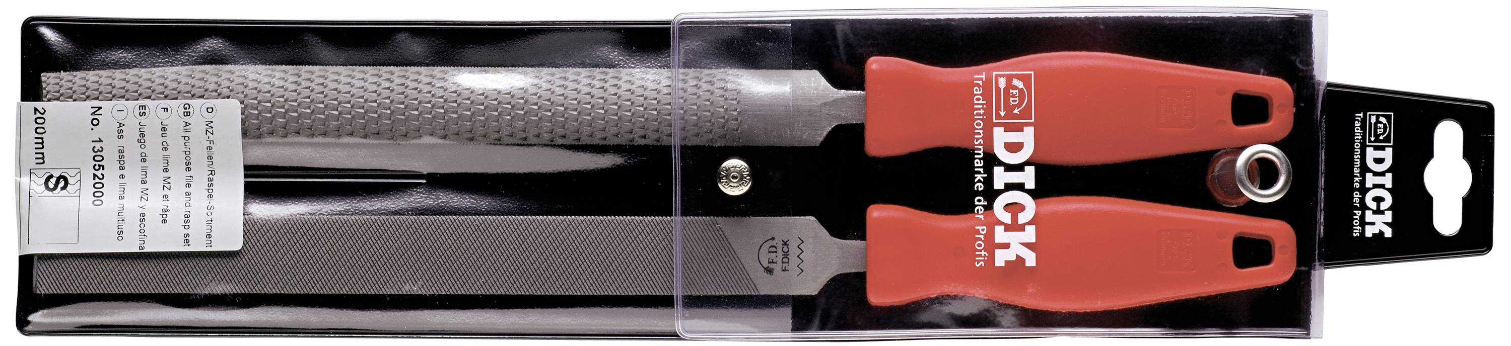 Buy Dick 13052000 2-piece multi-purpose file rasp set Length 200 mm 1 Set | Conrad Electronic