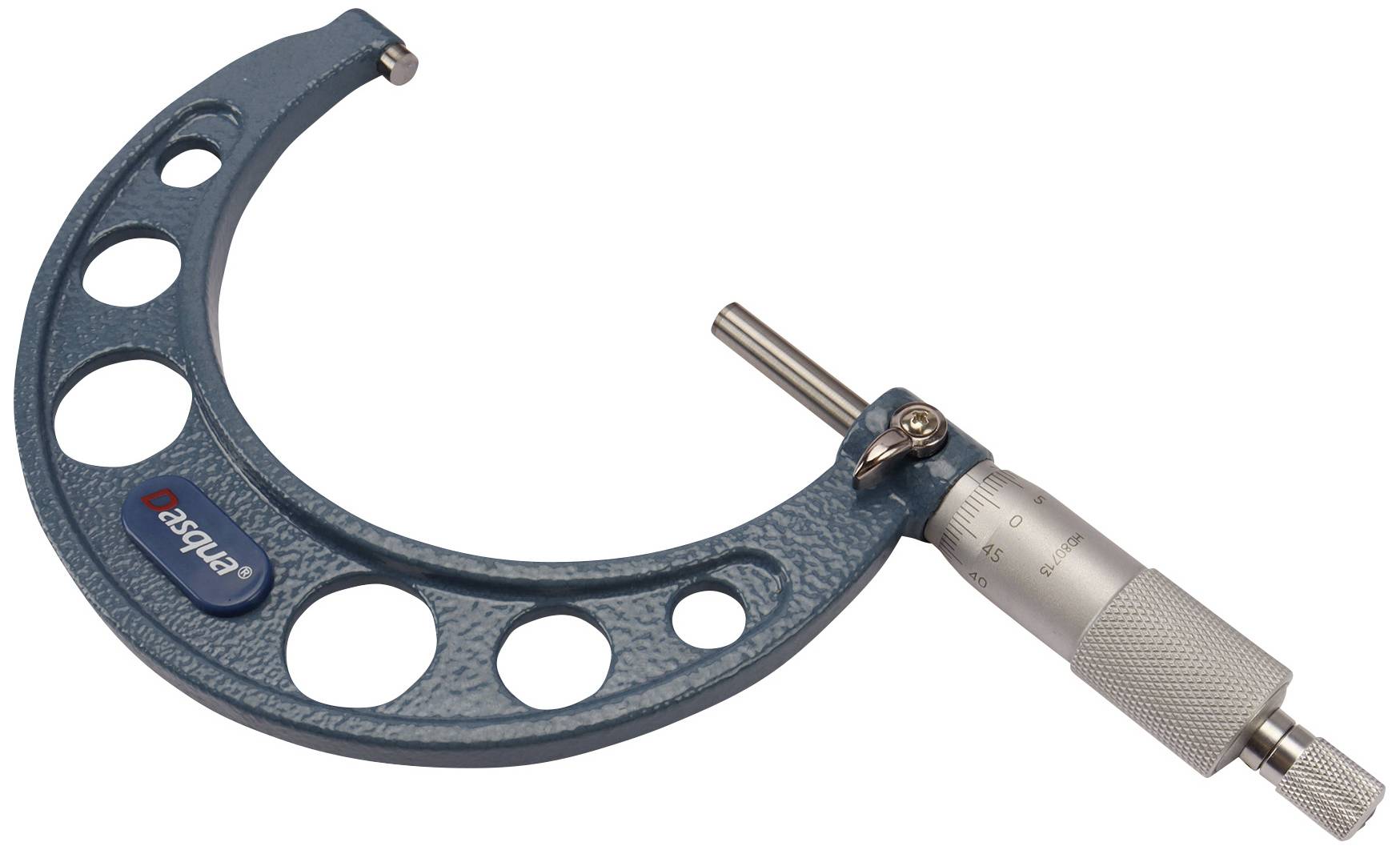 Buy Dasqua 4111-8210 Outside micrometer set 0 - 100 mm Reading: 0.01 mm ...