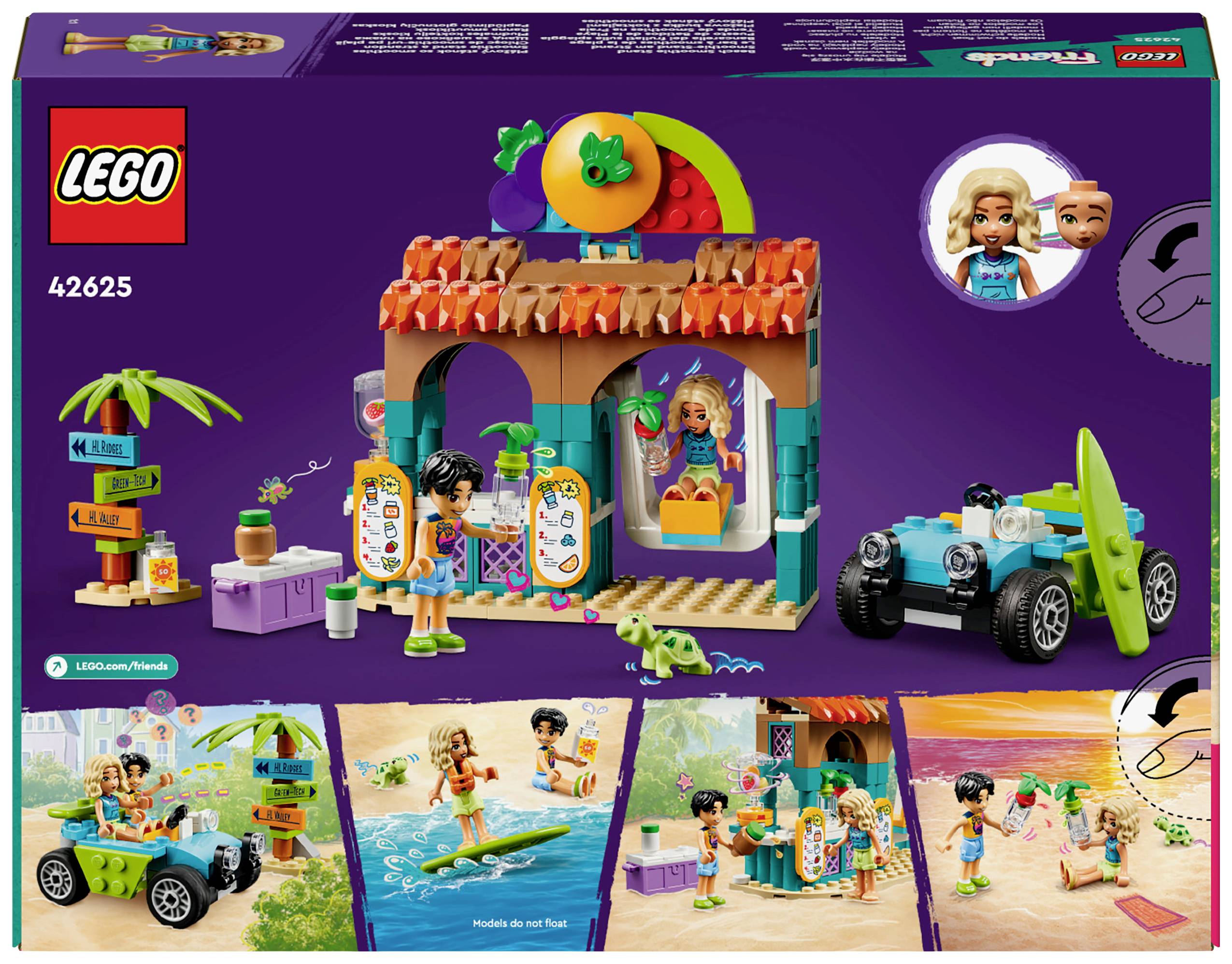 Buy 42625 LEGO® FRIENDS Smoothie stand on the beach | Conrad Electronic