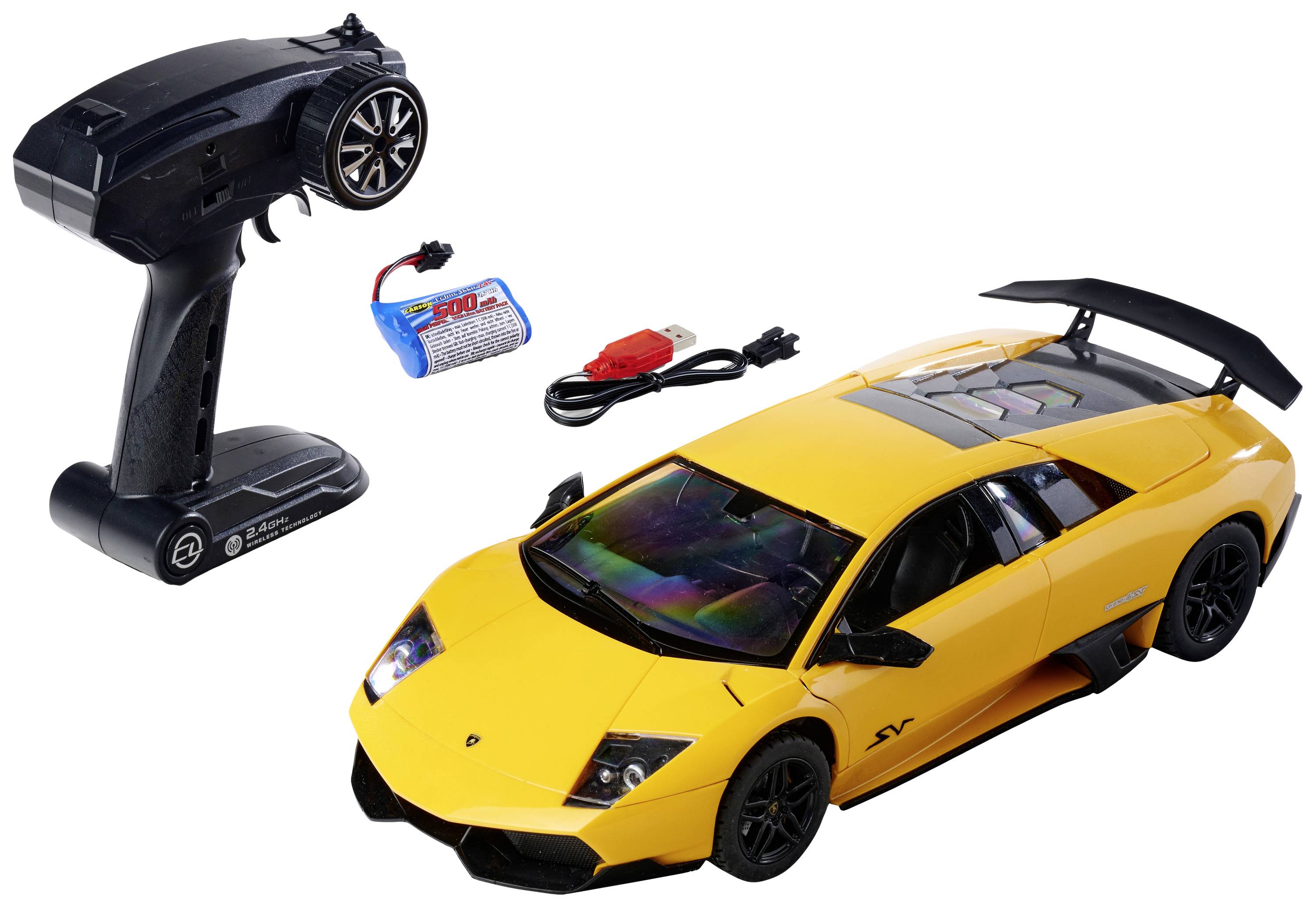 Buy Carson Modellsport 500404304 Lamborghini Murcielago SV 1:14 RC ...