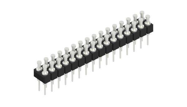 Buy Fischer Elektronik Pin strip (precision) No. of rows: 2 10041331 10 ...