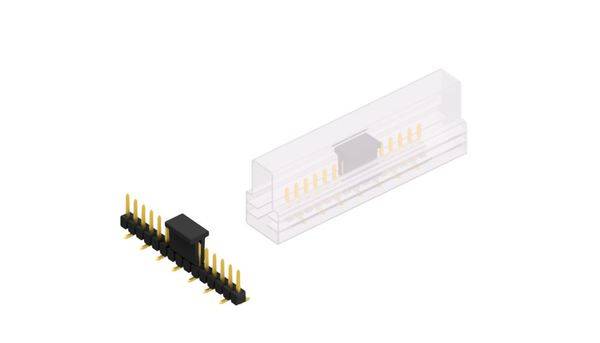 Buy Fischer Elektronik Pin strip (standard) No. of rows: 1 10047224 10 ...