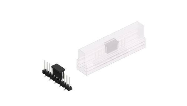Buy Fischer Elektronik Pin strip (standard) No. of rows: 1 10047582 10 ...