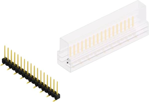 Buy Fischer Elektronik Pin strip (standard) No. of rows: 1 10047639 10 ...