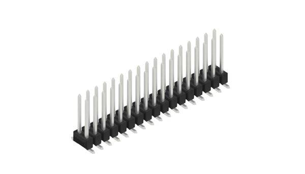 Buy Fischer Elektronik Pin strip (standard) No. of rows: 2 10049947 10 ...