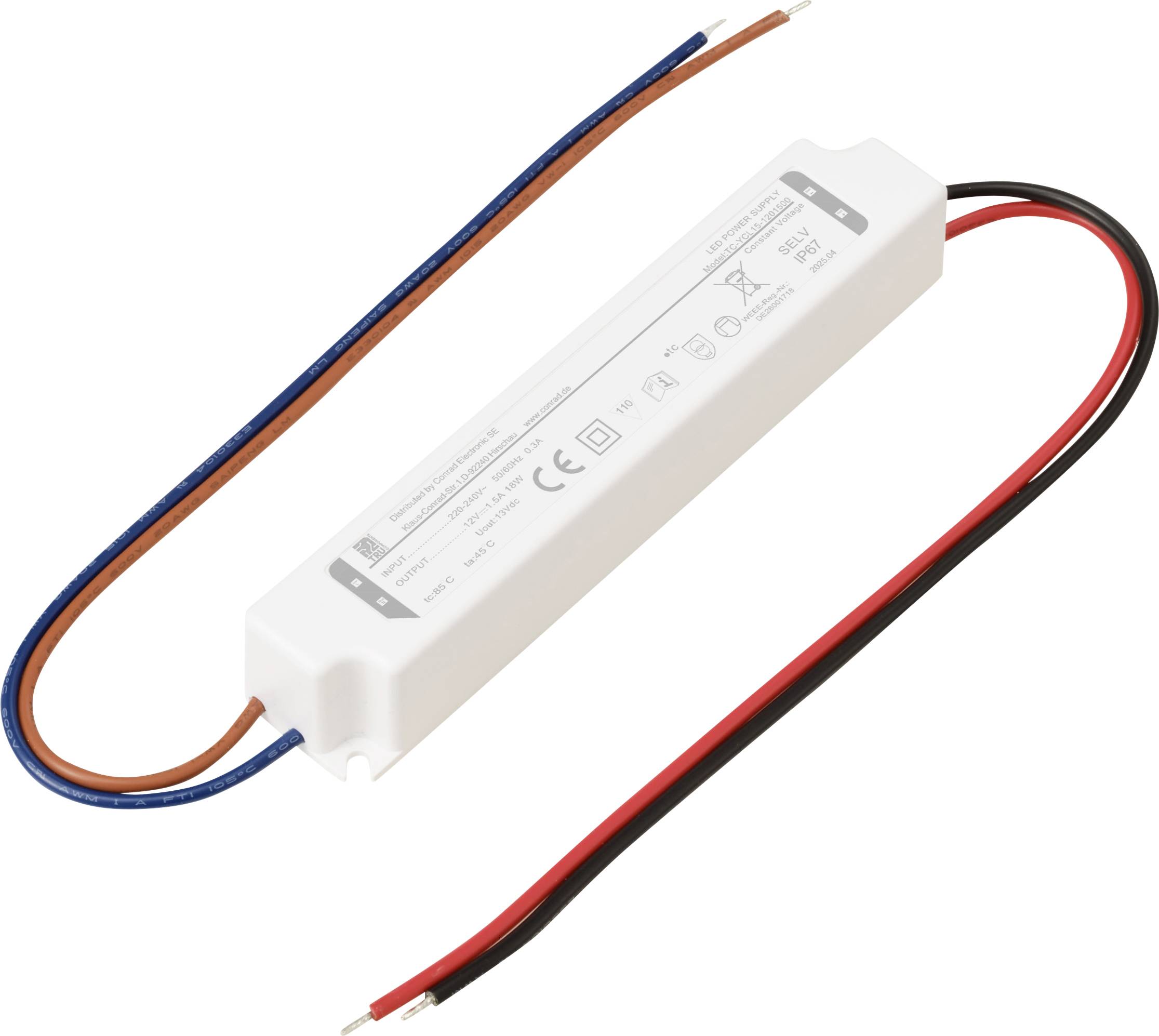 Buy TRU COMPONENTS TC-YCL15-1201500 LED transformer IP67 Constant ...
