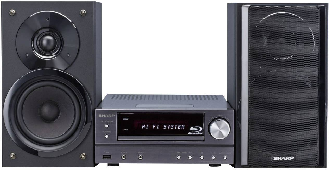 Sharp Stereo Hi-Fi System, from Conrad.com