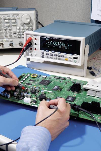 Tektronix DMM4050 Bench multimeter Digital CAT II 600 V Display (counts ...