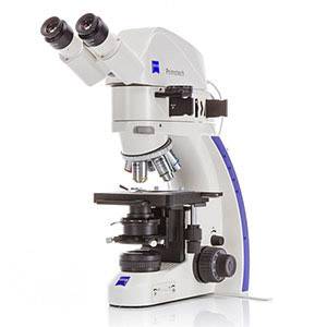 Transmission microscope Monocular 500 x Zeiss Primotech HD Transmitted ...