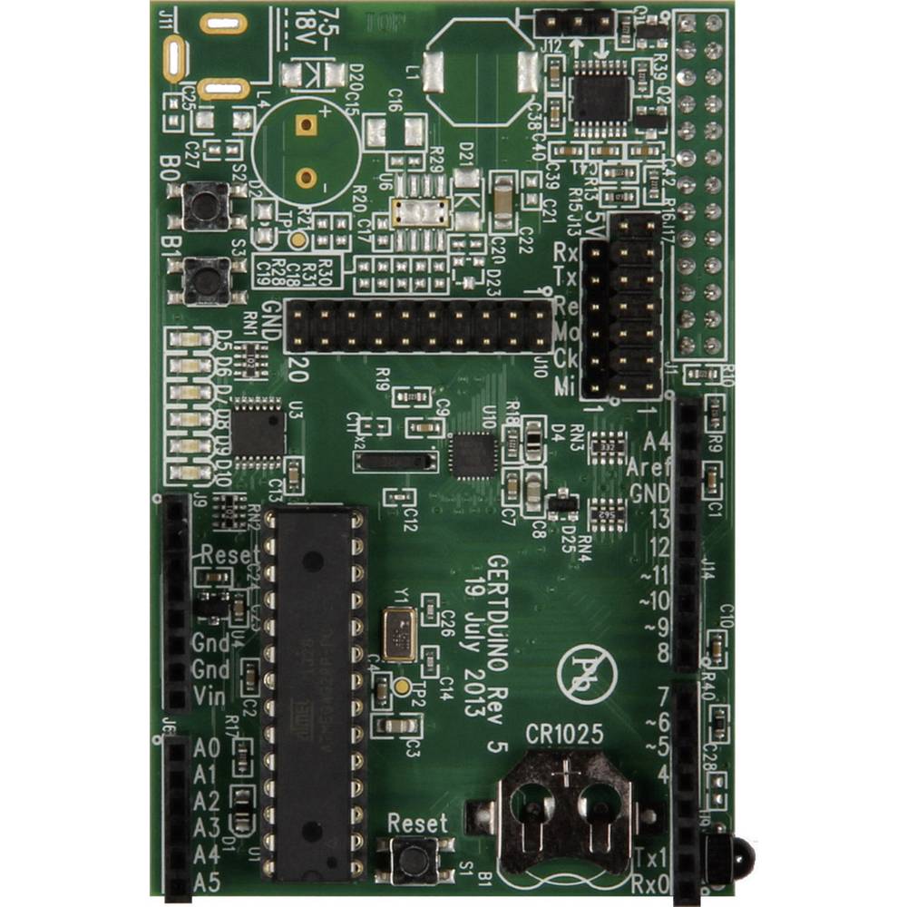 Raspberry Pi® Add On Pcb Gertduino Raspberry Pi® From