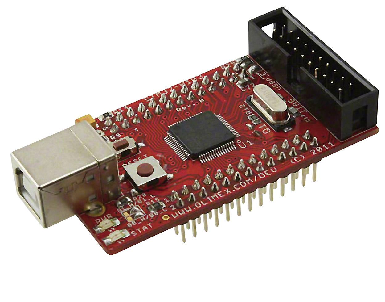 Header Board For Stm32f103rbt6 Cortex M3 Microcontroller