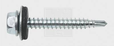 Buy SWG 2114835020 Self-tapping screws 4.8 mm 35 mm Hex head Steel zinc ...