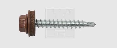 Buy SWG 2114835120 Self-tapping screw 4.8 mm 35 mm Hex head Steel zinc ...