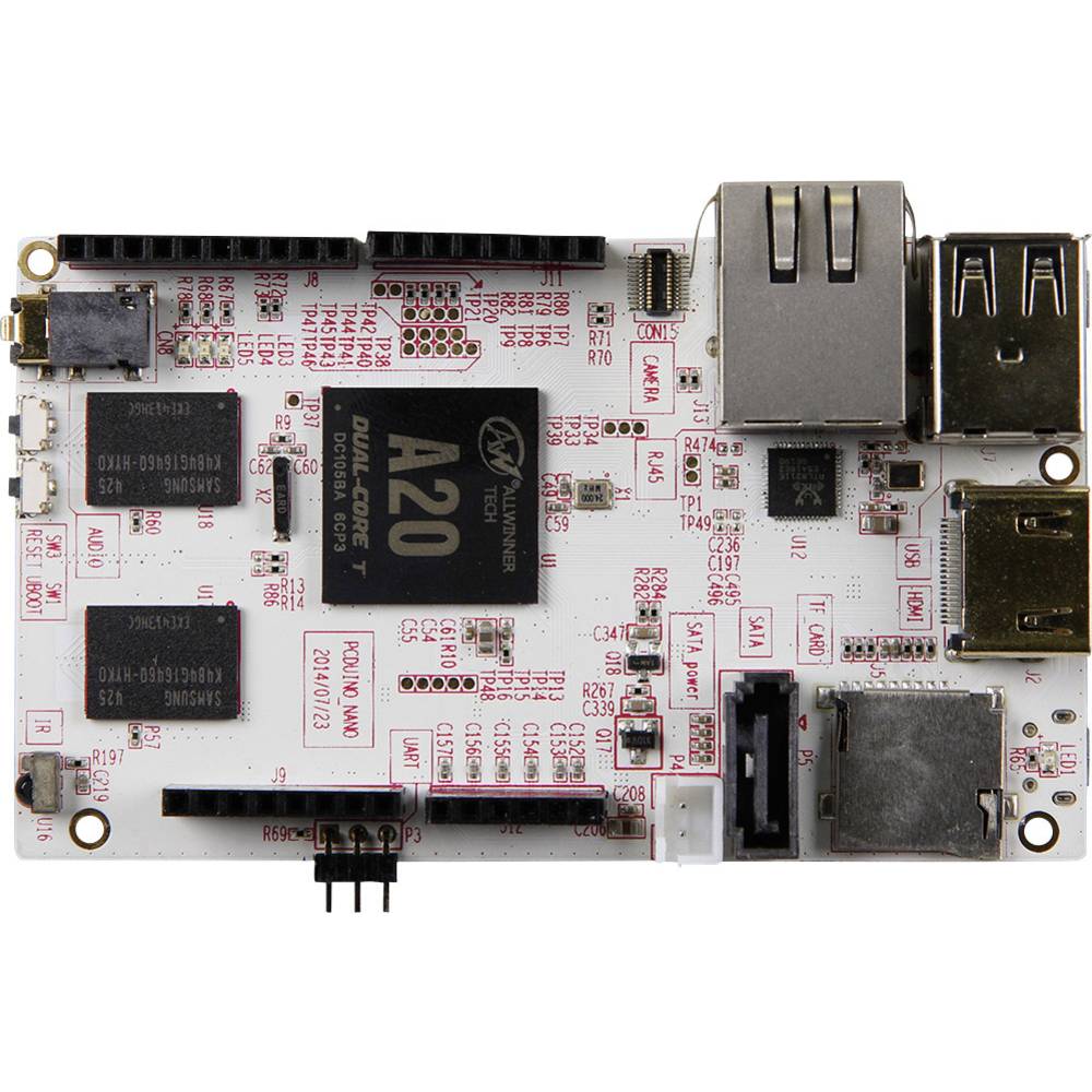 Pcduino V3 Nano Single Board Computer Allwinner A20 1 Gb Linux Ubuntu Version 1204 Arduino I D