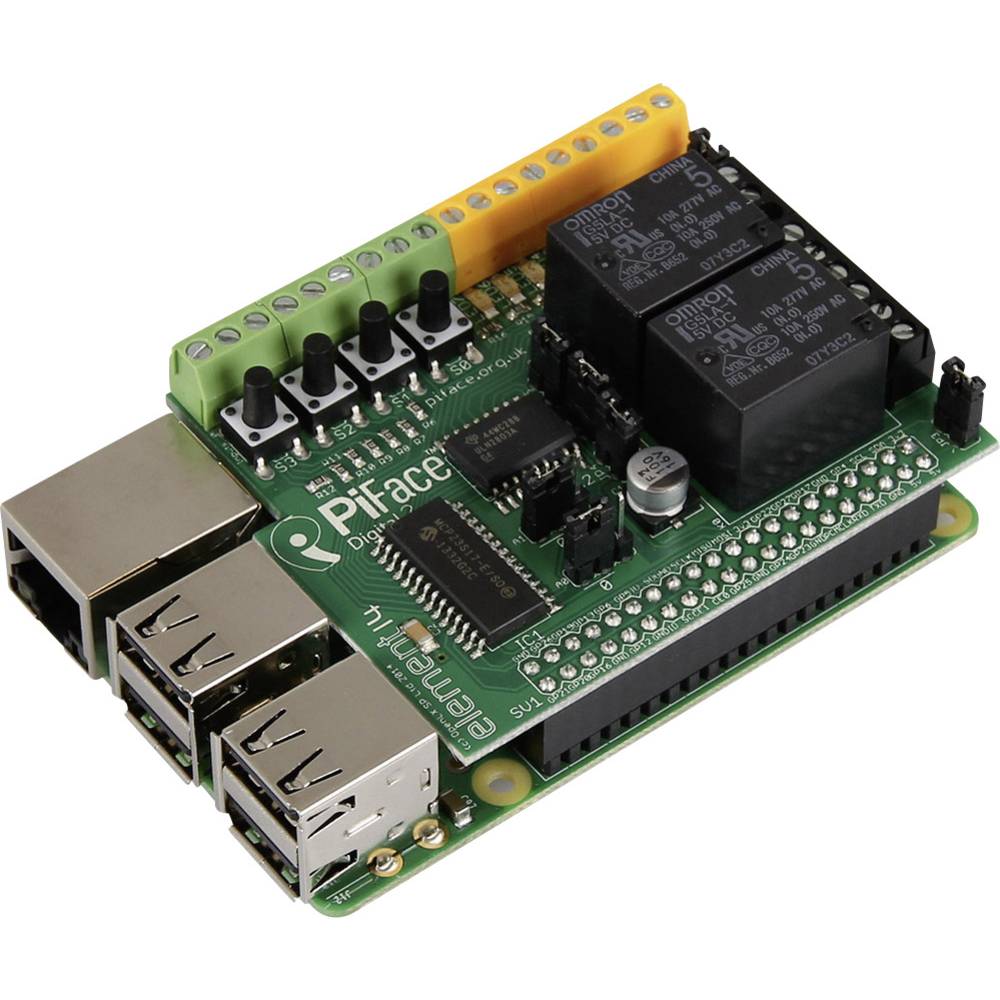 Raspberry Pi® Add On Pcb Piface 2 From