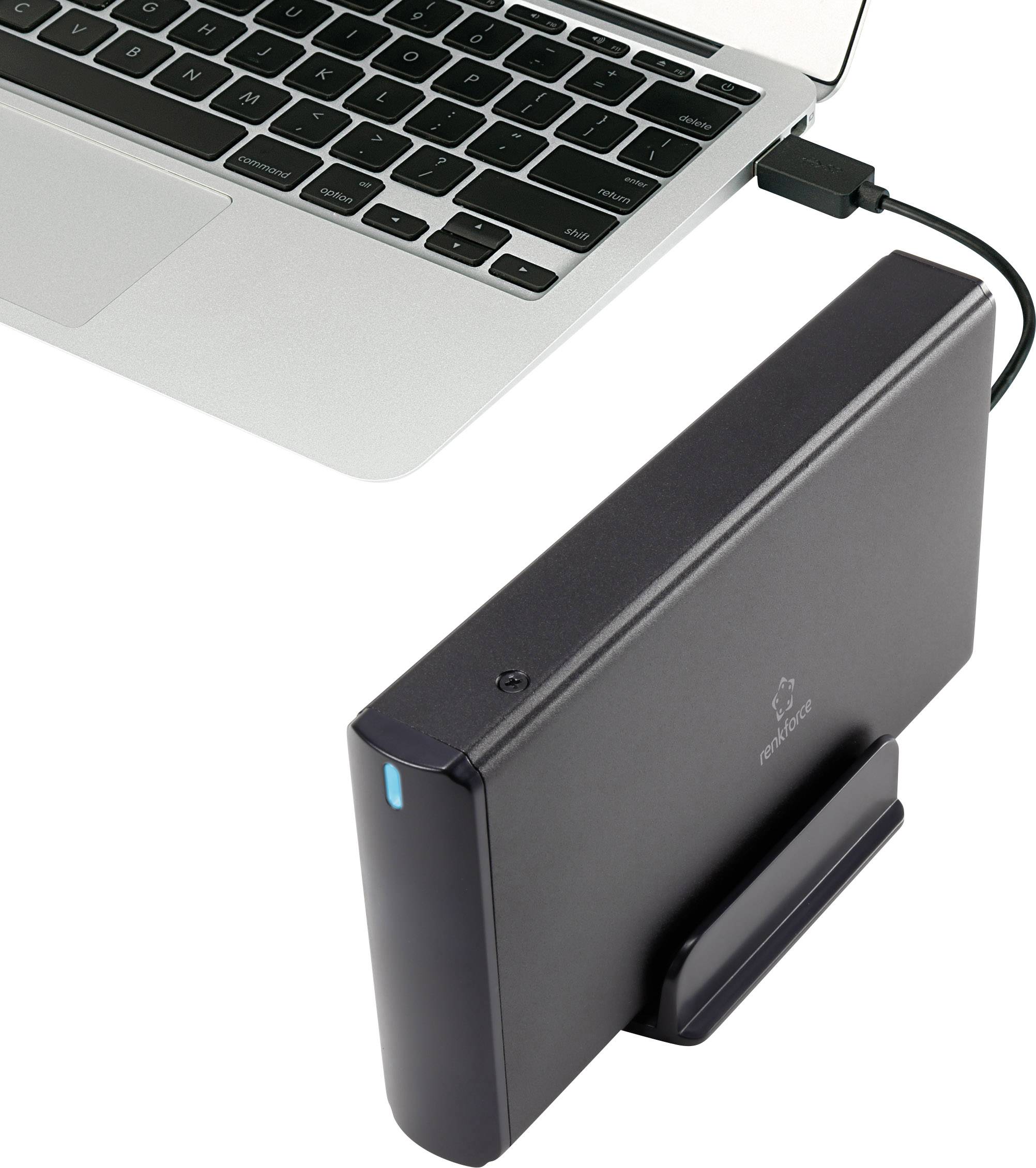 Renkforce RF-4116003 SATA HDD enclosure, IDE drive casing 3.5 inch USB ...