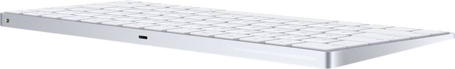 Apple Magic Keyboard Deutsch Bluetooth® Keyboard Silver, White ...