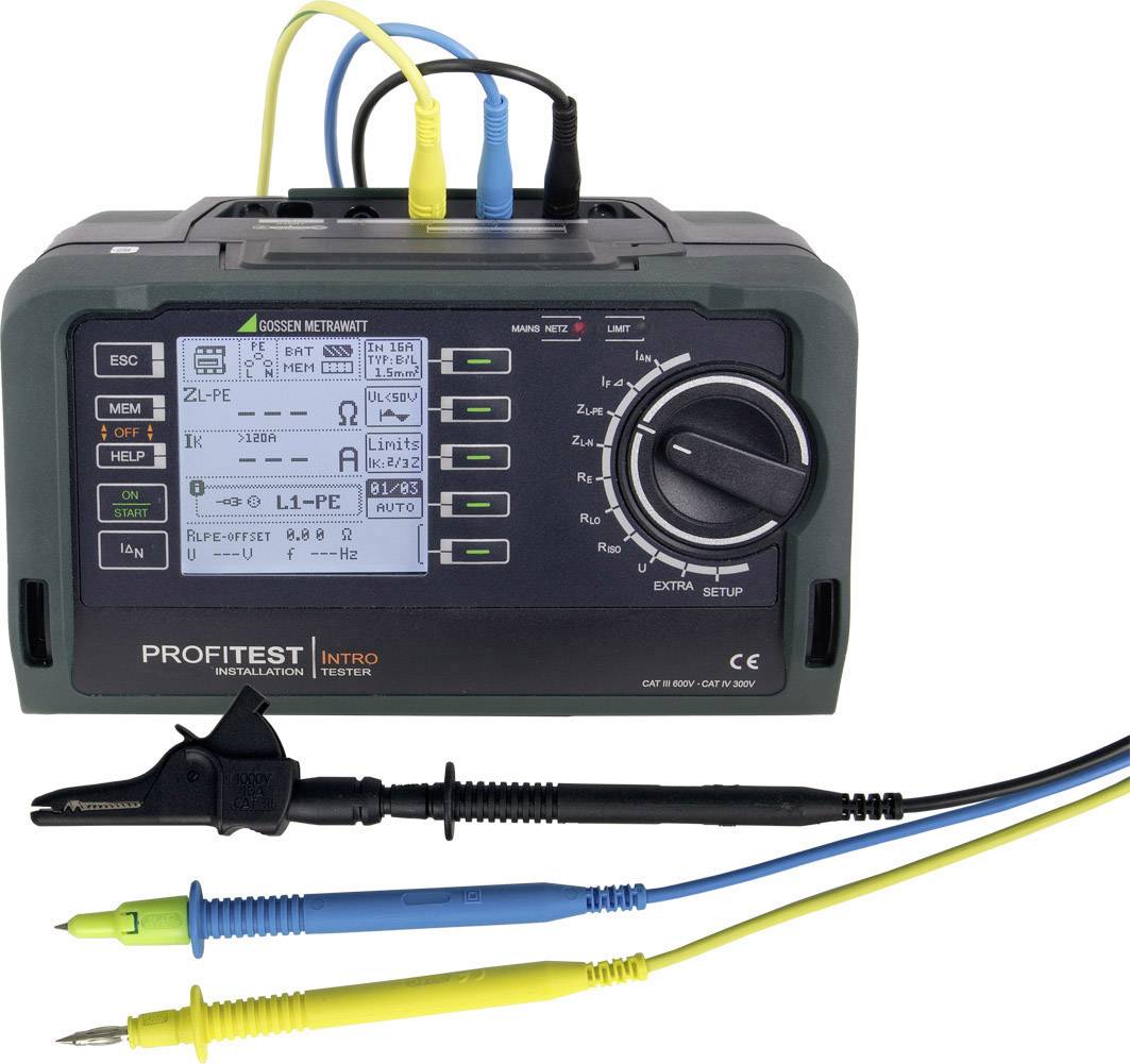 Gossen Metrawatt Profitest Intro Electrical tester | Conrad.com