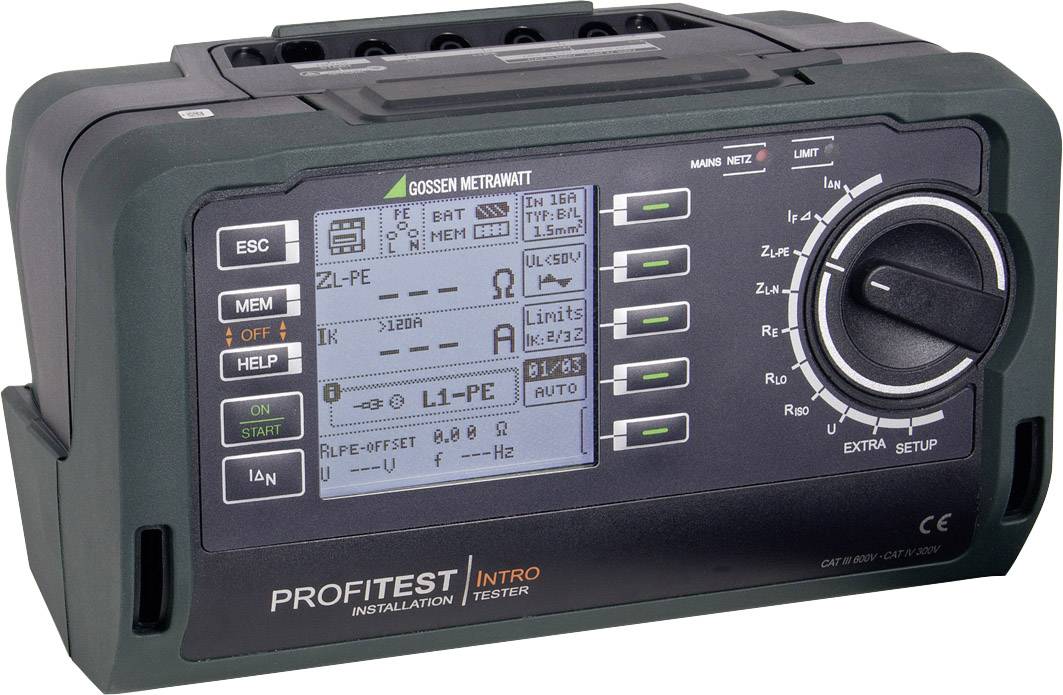 Gossen Metrawatt Profitest Intro Electrical tester | Conrad.com