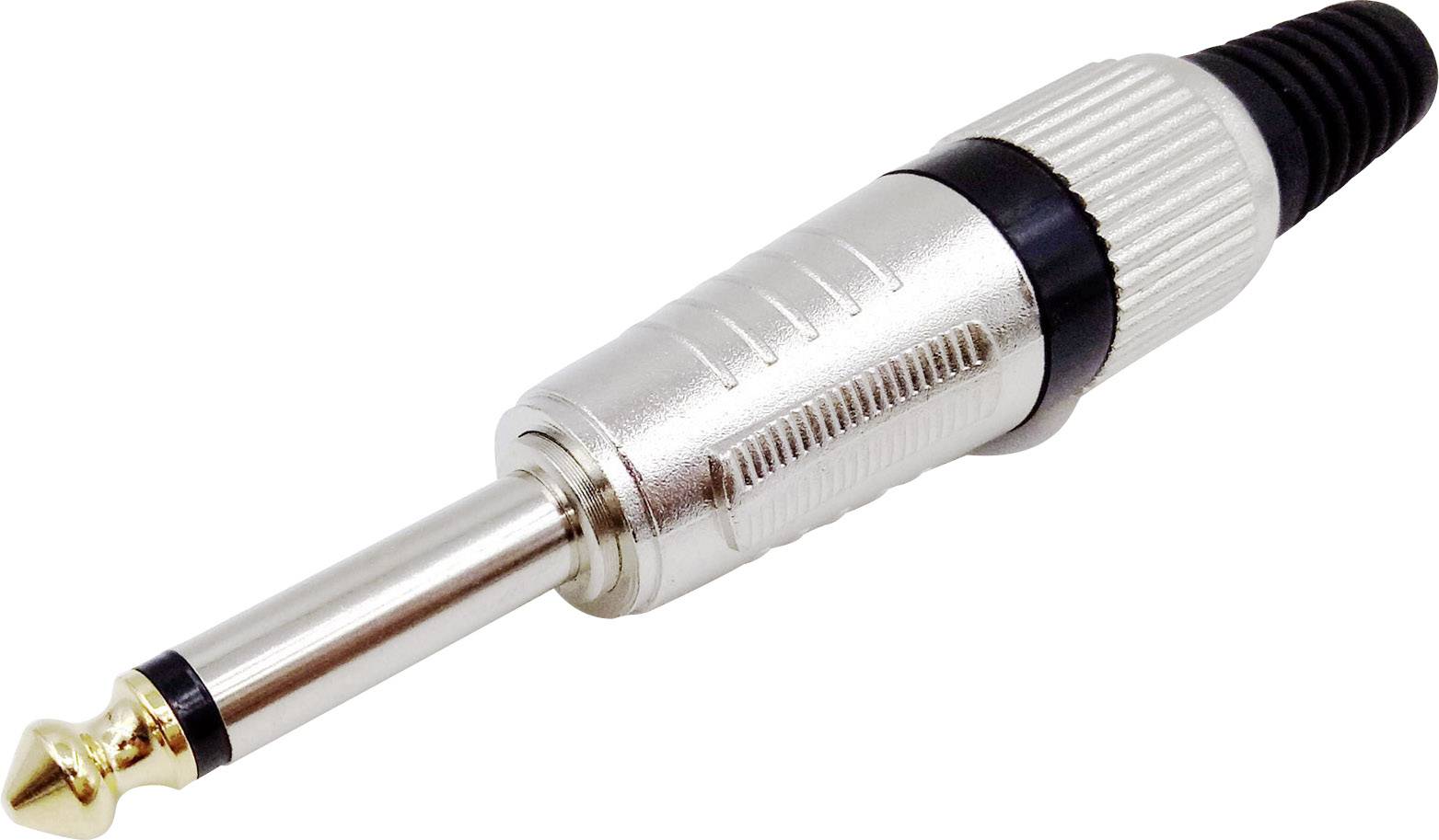 Buy TRU COMPONENTS 1408826 6.35 mm audio jack Plug, straight Number of ...