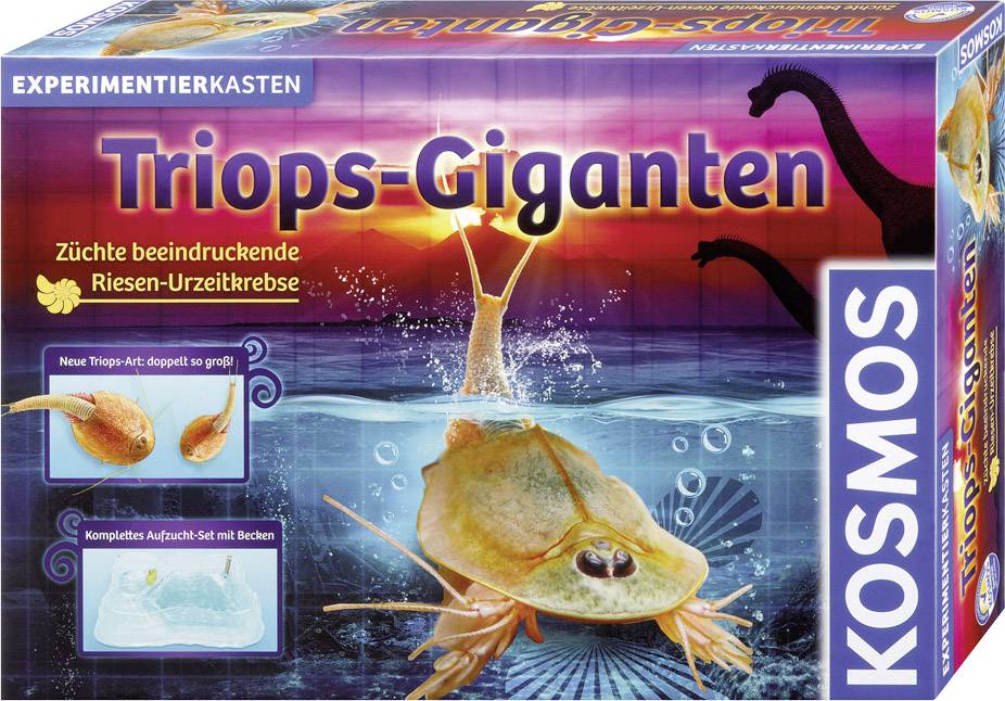 Kosmos 632564 Triops-Giganten Triops & Dinosaurs Science kit (set) 9 ...