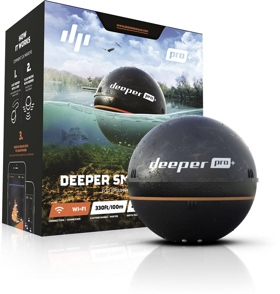 deeper Smart PRO+ Fishfinder | Conrad.com