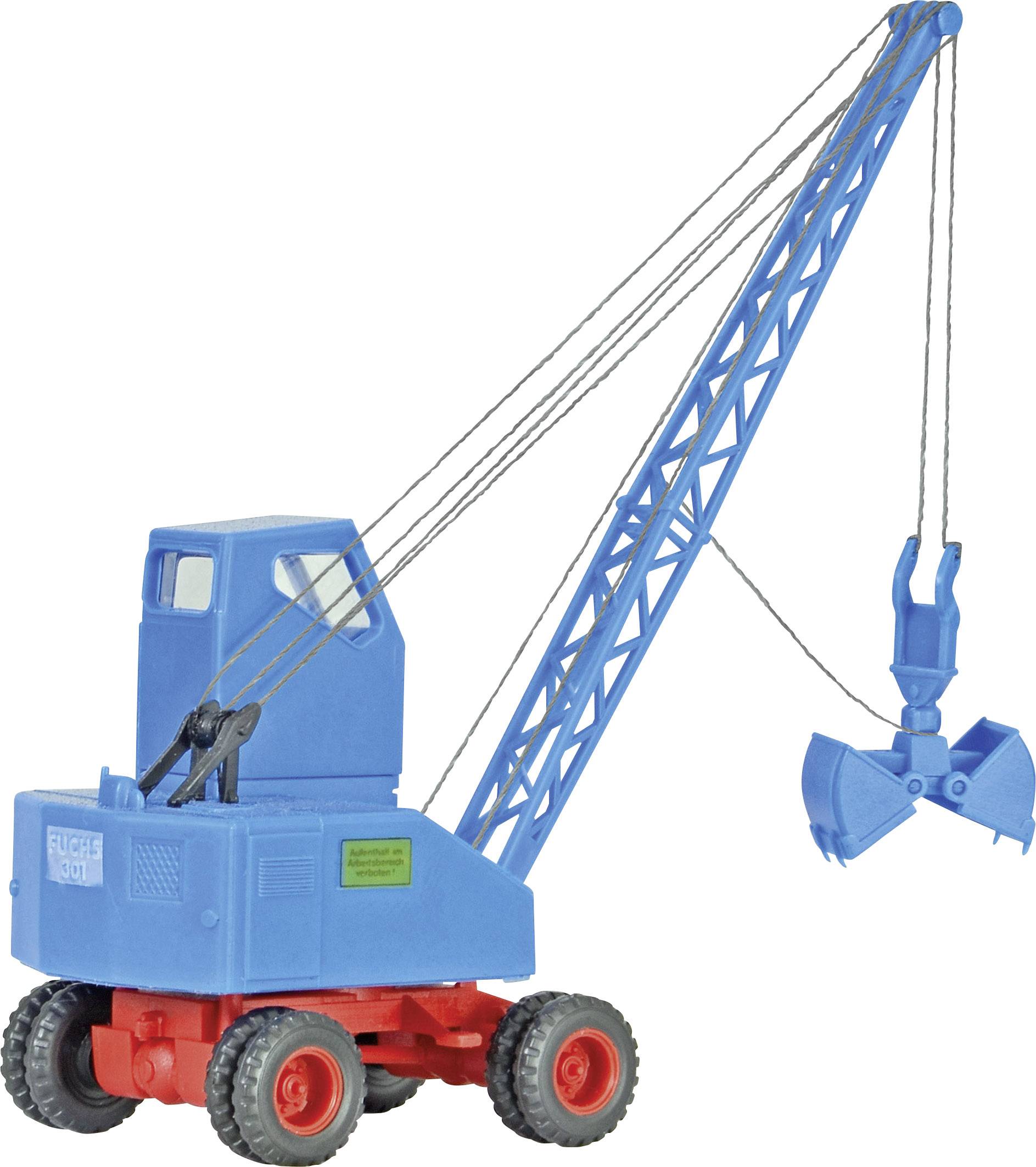 Kibri 11281 H0 Fuchs 301 mobile cable-operated excavator | Conrad.com
