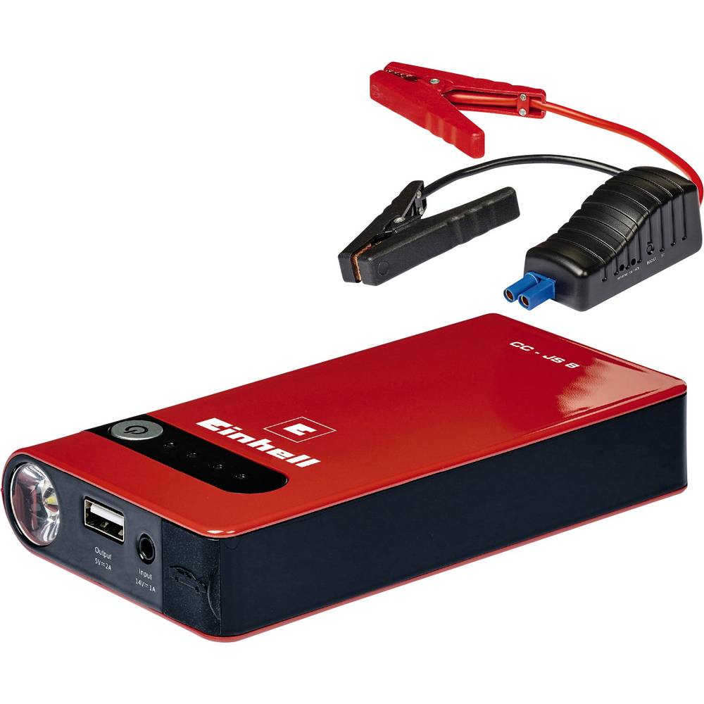 Einhell Quick start system CC-JS 8 1091510 Jump start current (12 V ... Einhell Quick start system CC-JS 8 1091510 Jump start current (12 V ...