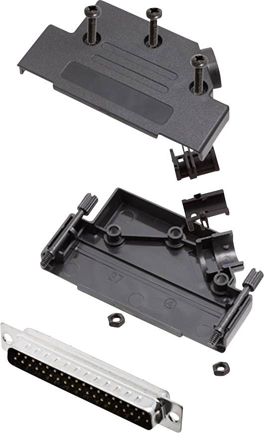 Buy encitech D45PK-P-37-DBP-K 6355-0034-04 D-SUB pin strip set 45 ° Number of pins (num): 37 ...