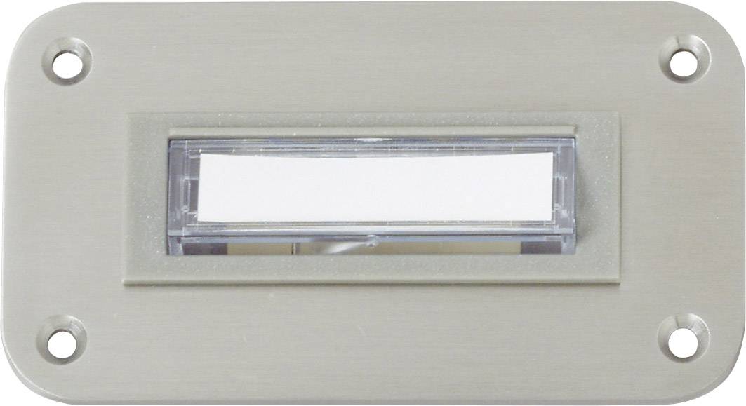 Buy Heidemann 70142 Bell panel incl. nameplate 1x Stainless steel 24 V ...
