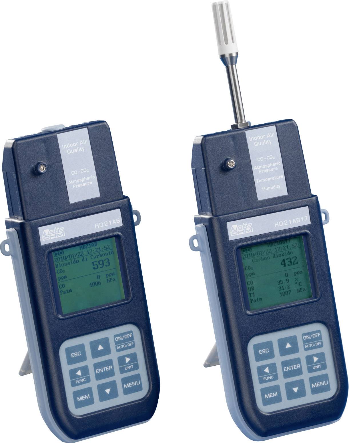 Buy Delta Ohm HD21ABE17 und SWD10 und CP23 HD21ABE17 Kit Carbon monoxide data logger, Air ...