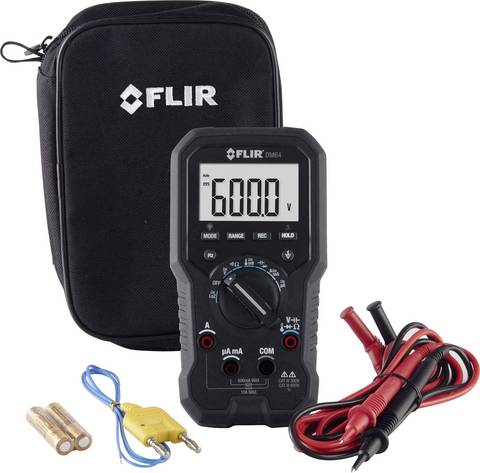 Buy FLIR DM64 Handheld multimeter Digital CAT IV 300 V, CAT III 600 V ...