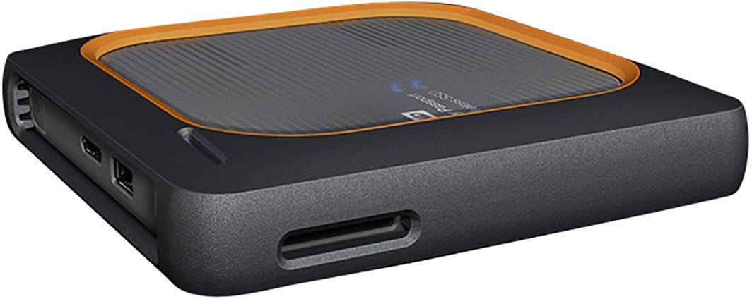WD WDBAMJ5000AGY-EESN My Passport™ Wireless SSD Wi-Fi SSD 500 GB Grey ...