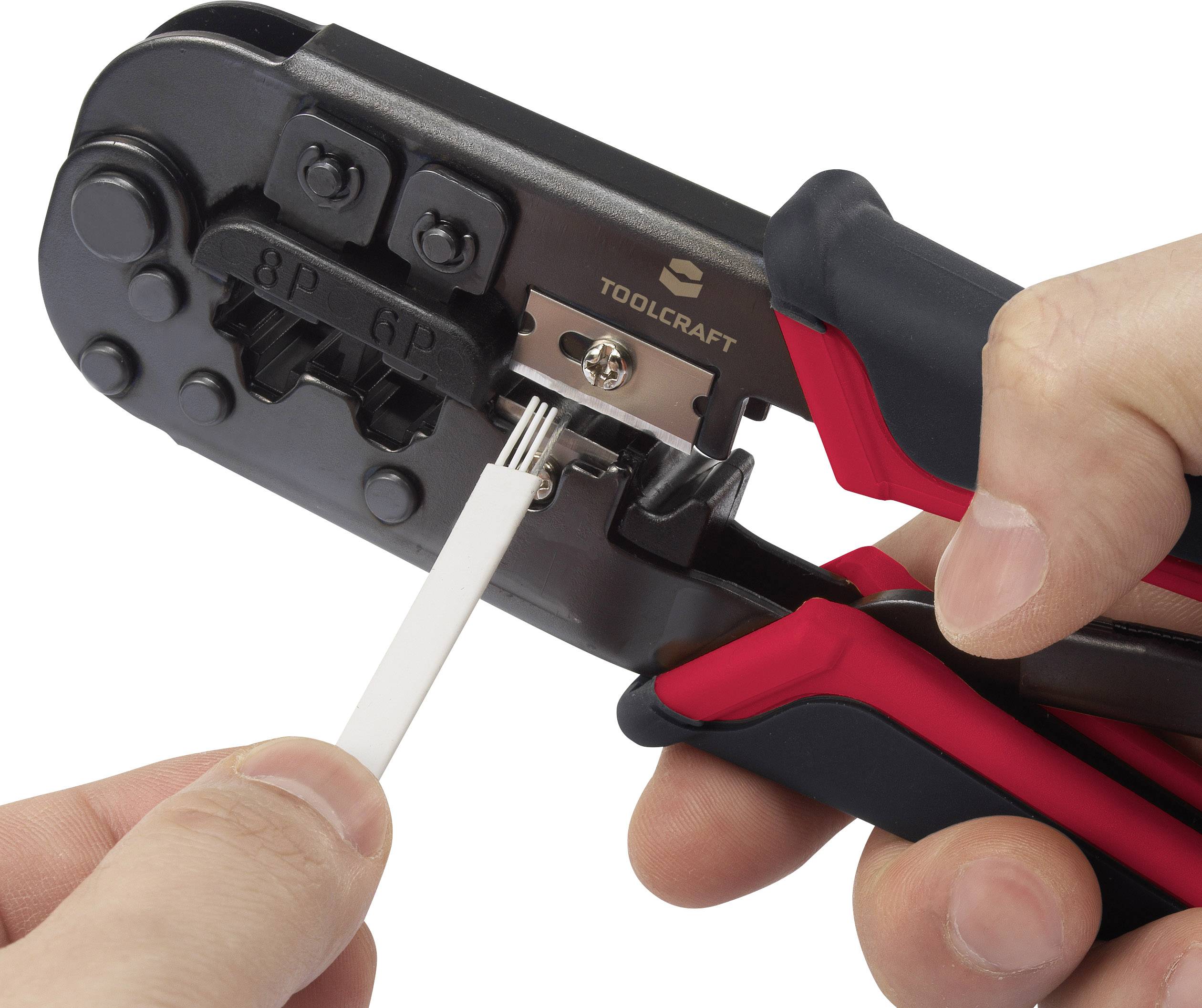 Buy TOOLCRAFT TO-6850977 Crimper/stripper RJ connectors (Western ...