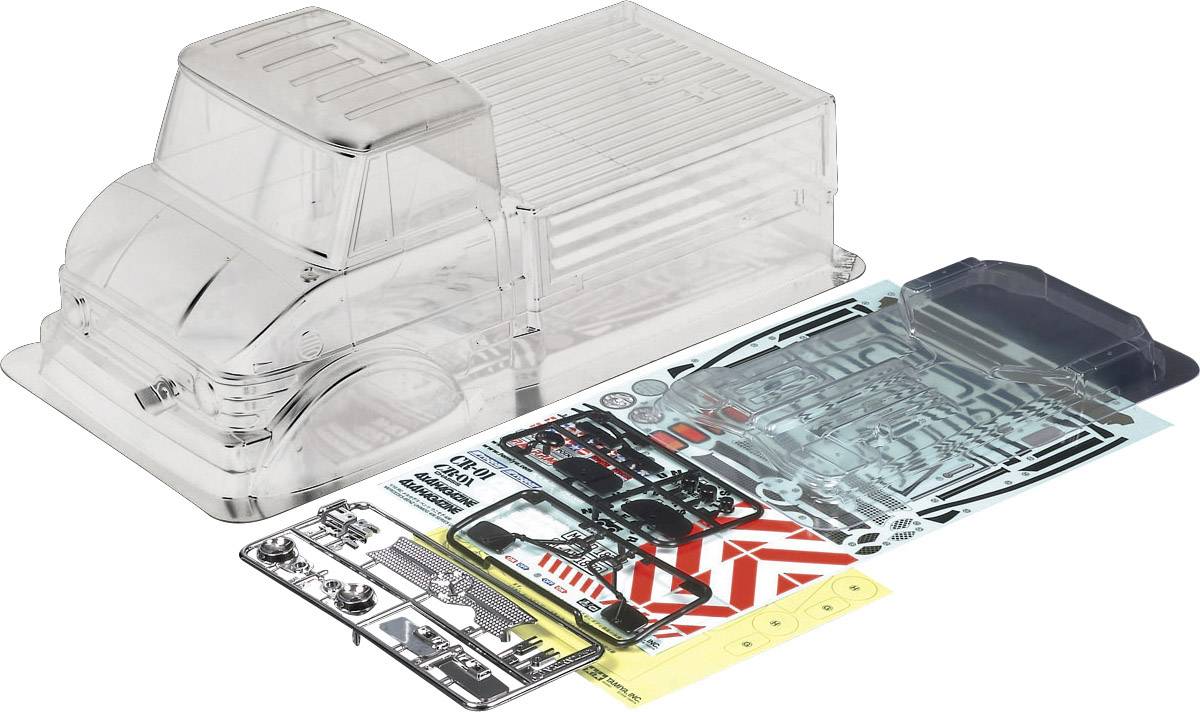 Buy Tamiya 51358 1:10 Car body MB Unimog U406 Serie 900 Unpainted ...