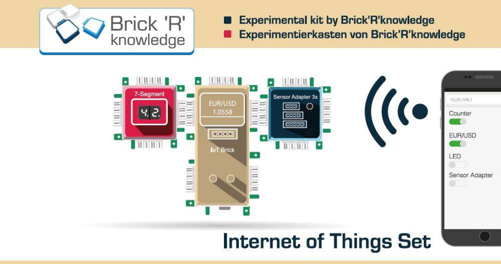 Buy Brick´R´Knowledge 138090 Internet of Things Set IoT Science kit ...
