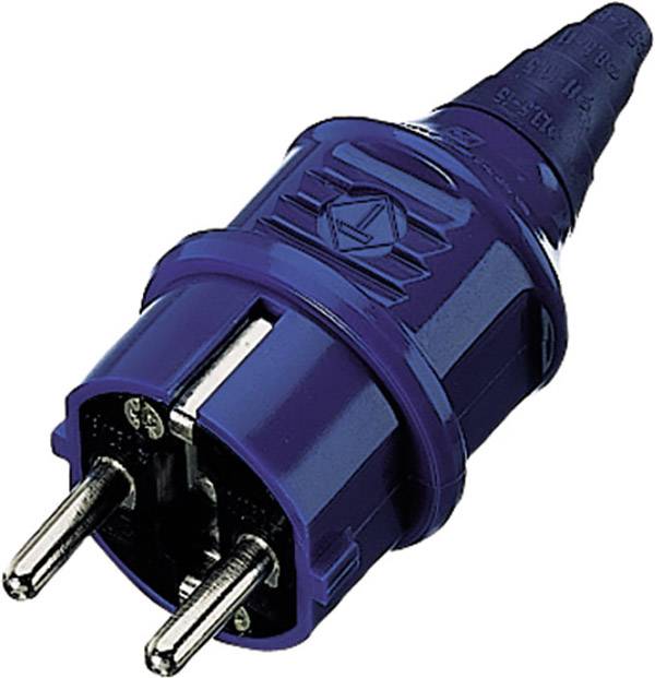 Buy MENNEKES 10838 Safety plug Plastic 230 V Blue IP44 | Conrad Electronic