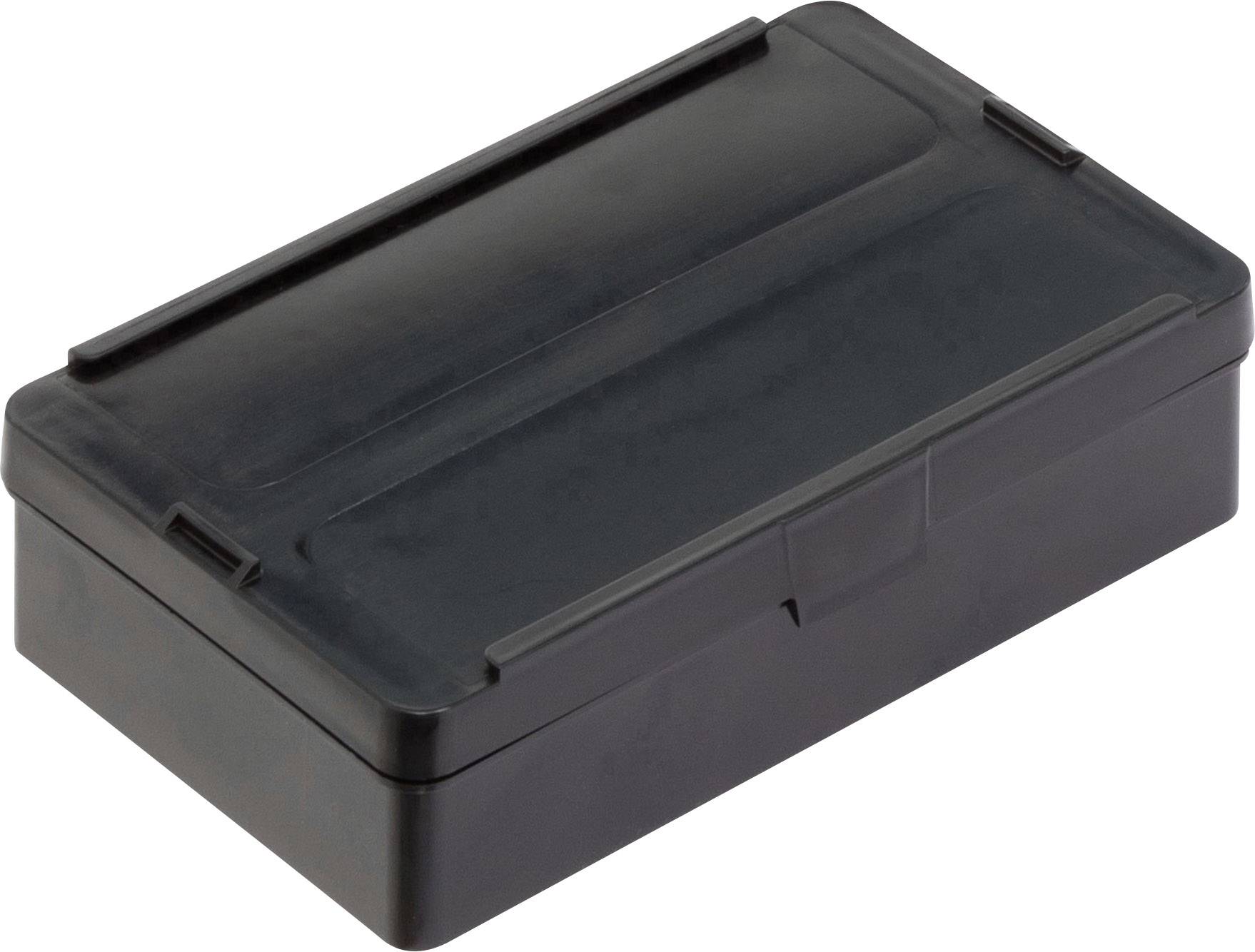Buy Alutec 1308.030 ESD Hinged box (W x H x D) 136 x 87 x 35 mm Black 1 ...