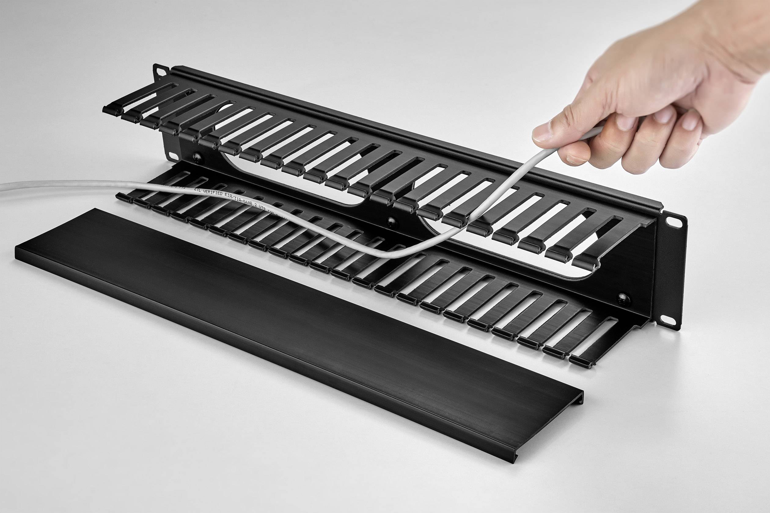 Buy Renkforce RF-3429152 19 inch Server rack cabinet cable duct 2 U ...