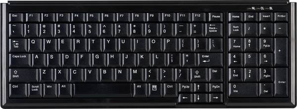 Active Key AK-7000 USB Keyboard German, QWERTZ, Windows® Black | Conrad.com