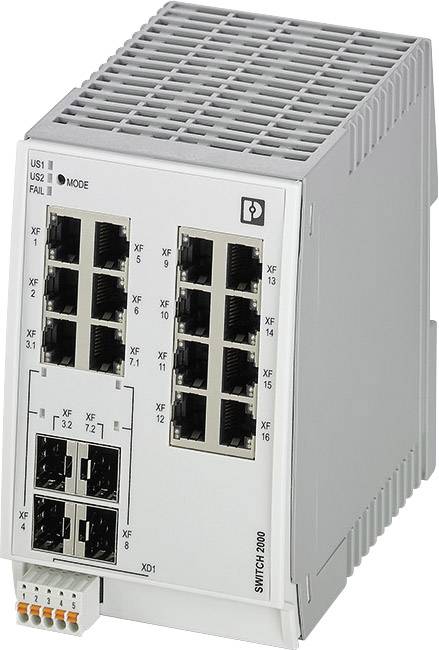 Phoenix Contact FL SWITCH 2312-2GC-2SFP Industrial Ethernet switch ...