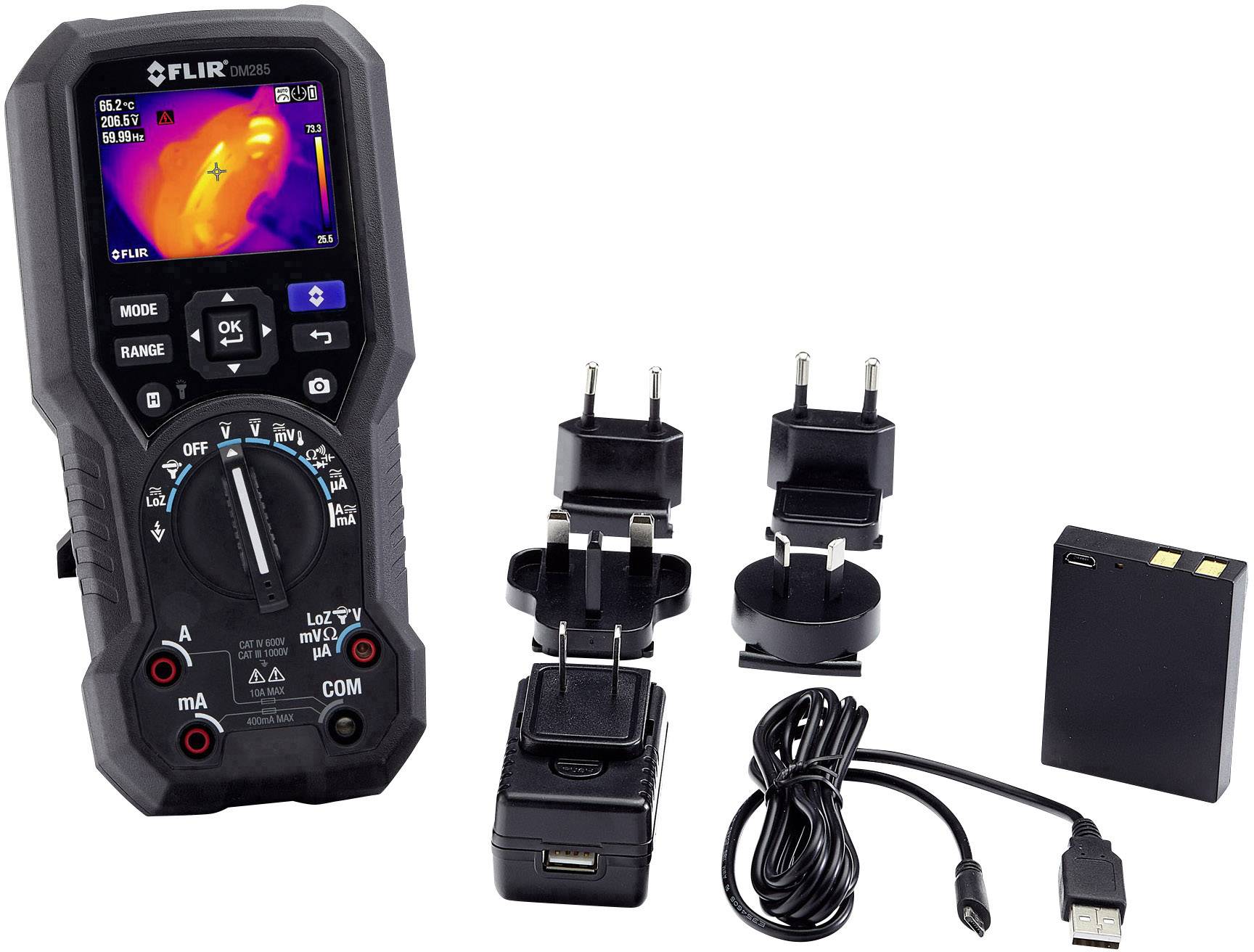 FLIR FLIR DM285-KIT Handheld multimeter Digital Graphics display, Built ...