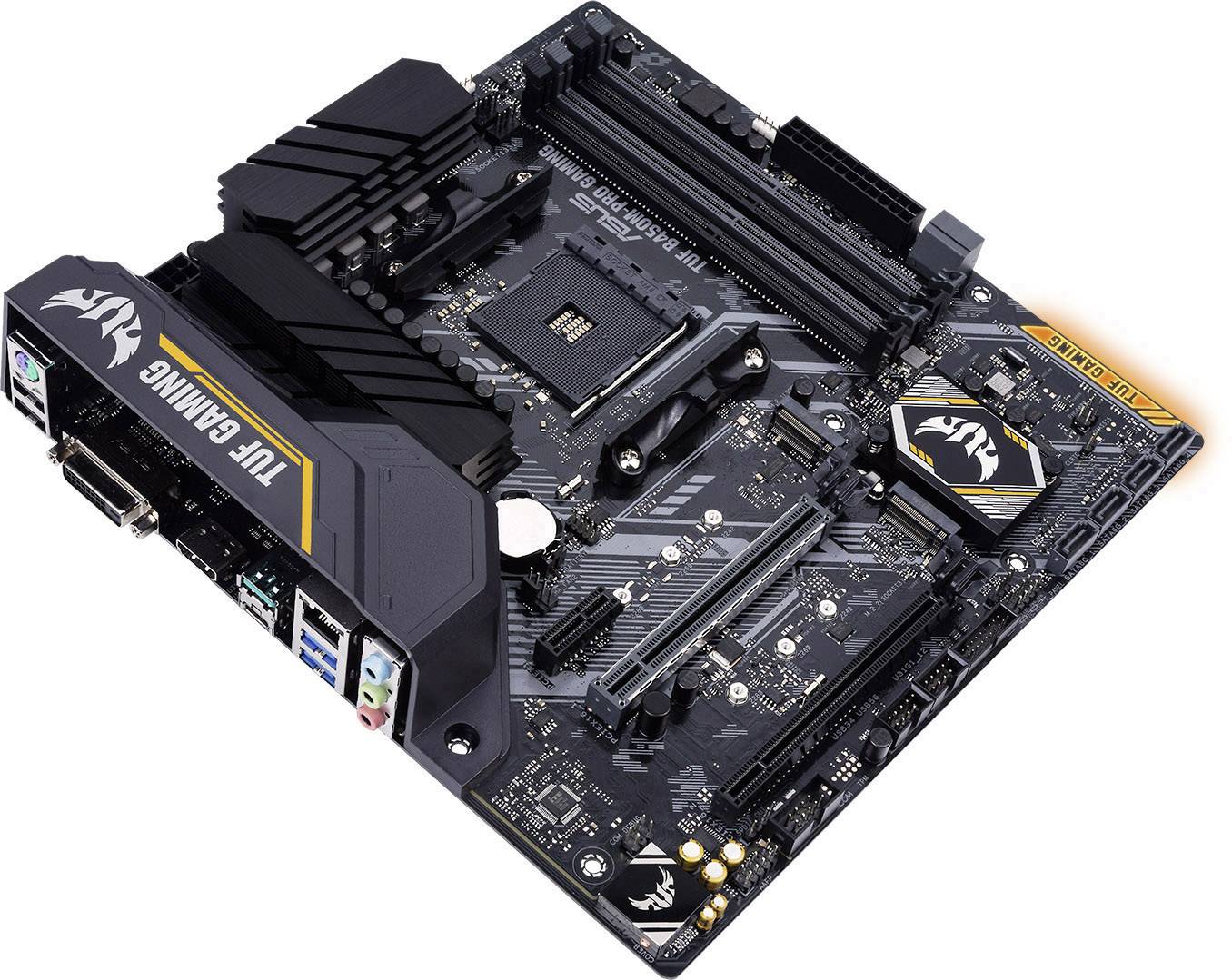 Asus TUF B450M-Pro Gaming Motherboard PC base AMD AM4 Form factor ...