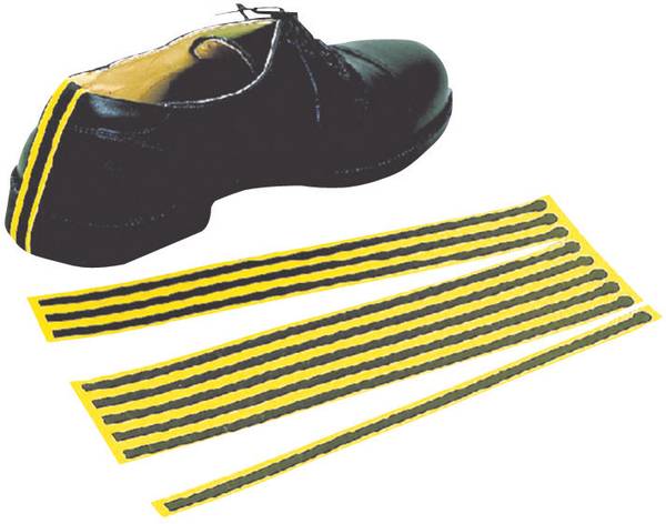BJZ ESD disposable shoe strap 10 pc(s) Yellow, Black C-199 2151 ...
