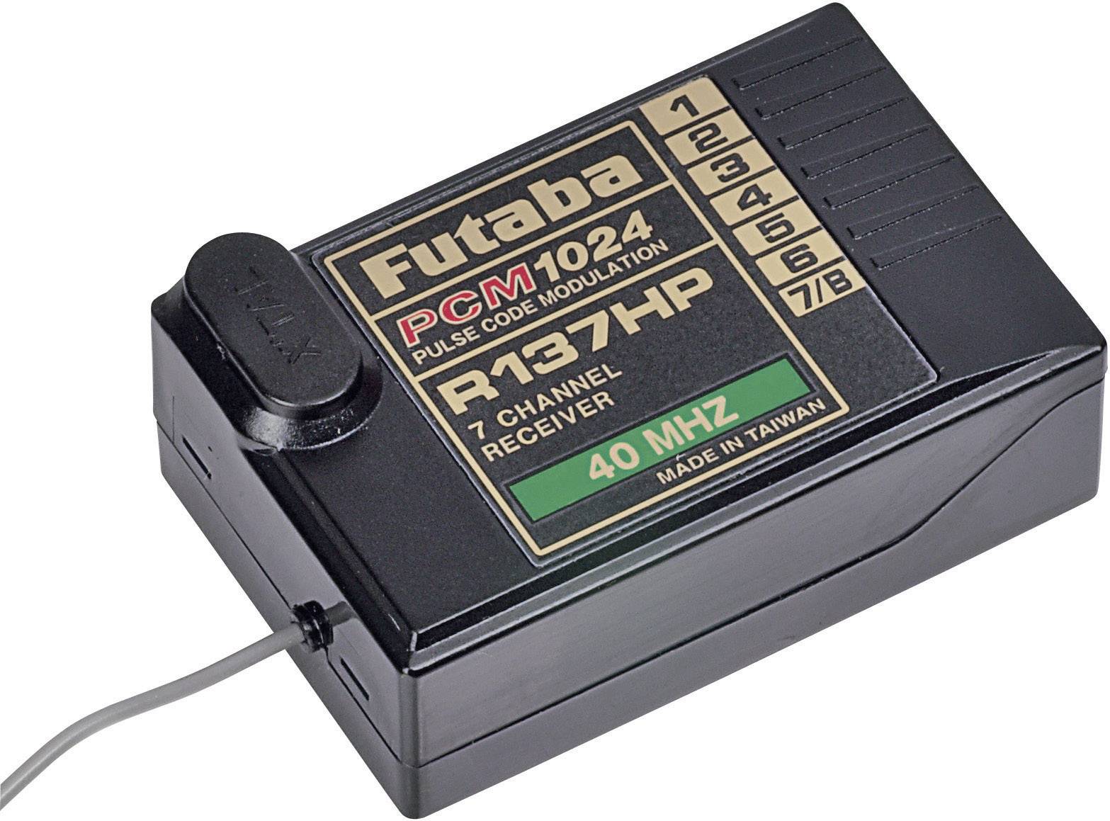 Futaba 7-channel receiver 35 MHz FM PCM 1024 with Connector system ...