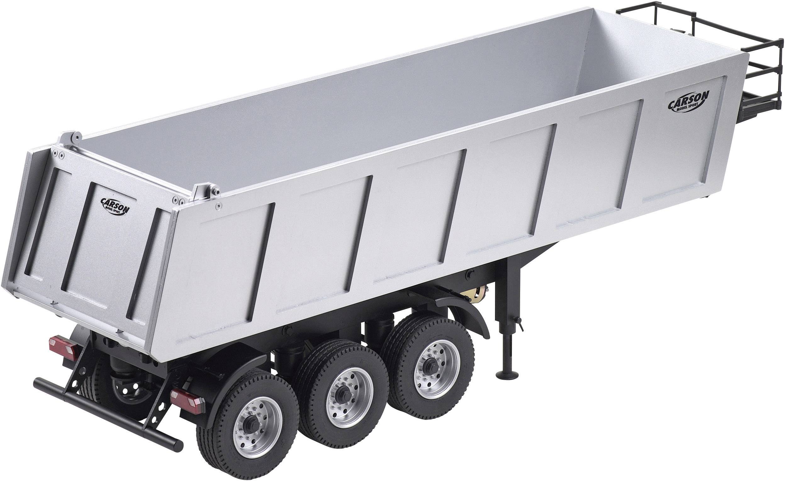 Carson Modellsport 907050 1:14 RC 3 Axle Dumper Semi Trailer (L x W x H ...