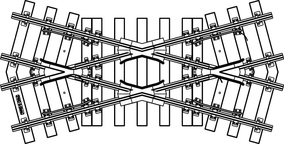 Buy 35240 G Piko Crossing 320 mm 30 ° 1 pc(s) | Conrad Electronic