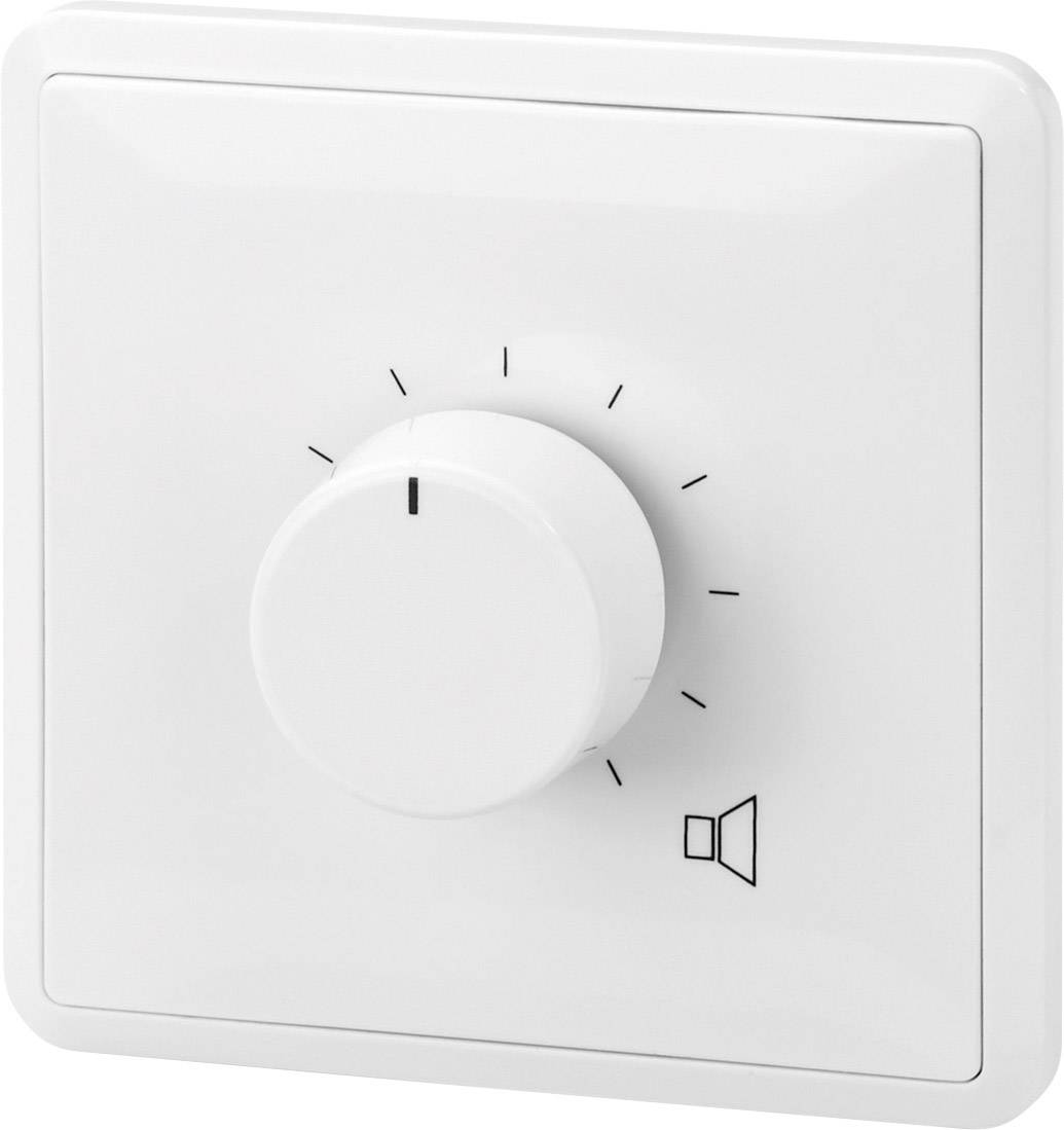 Buy Monacor Flush mount PA volume control White | Conrad Electronic