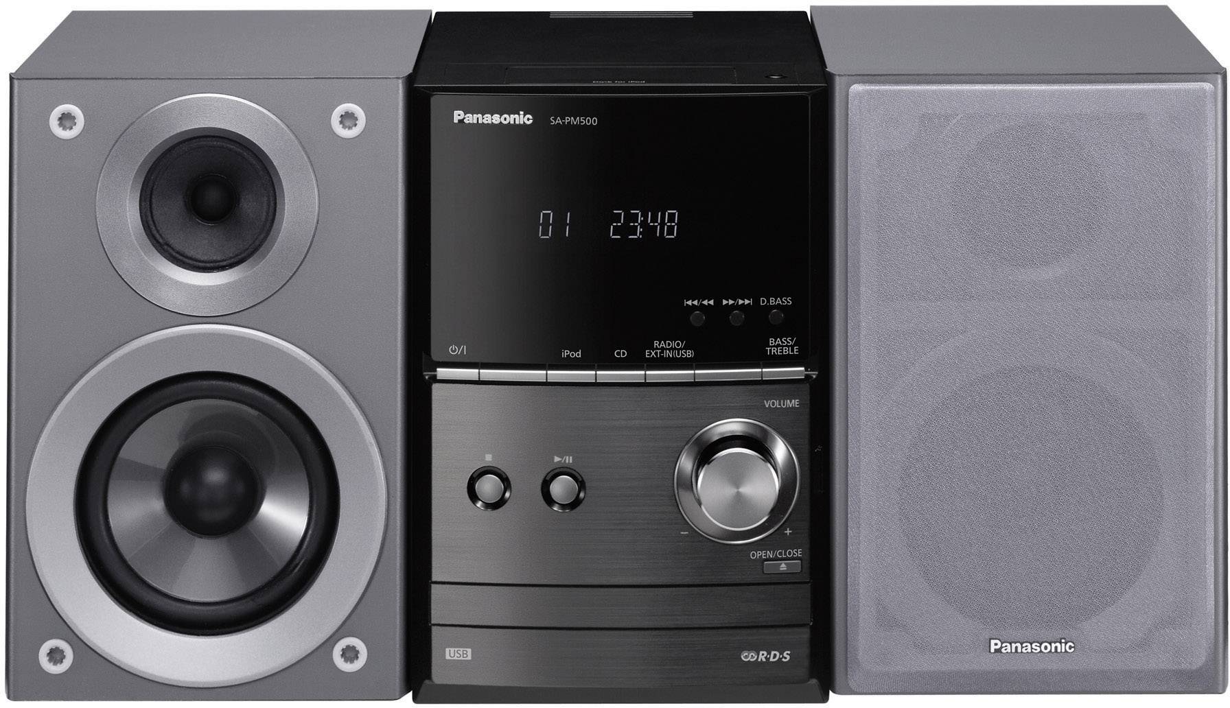 Panasonic SC-PM500EG Stereo Hi-Fi System, 2 x 20 W from Conrad.com