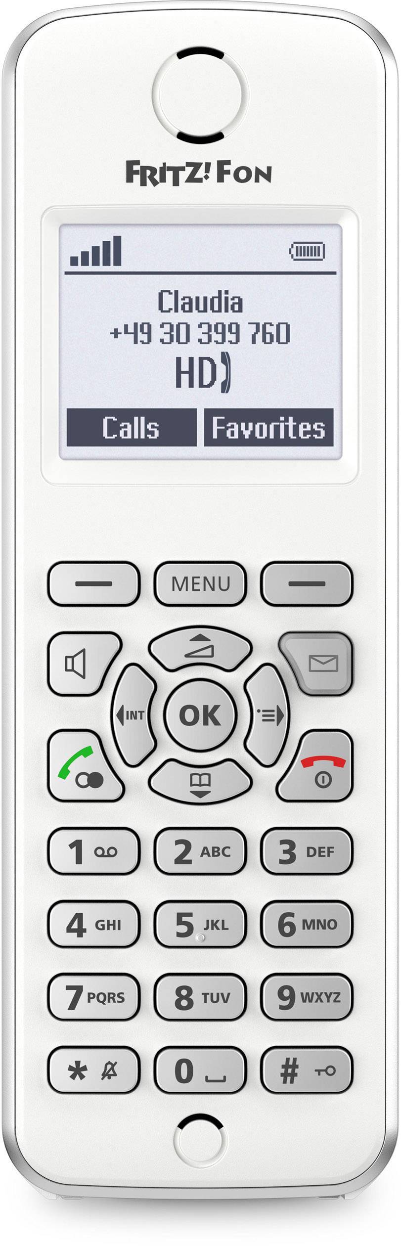 Buy AVM FRITZ!Fon M2 International DECT handset White | Conrad Electronic